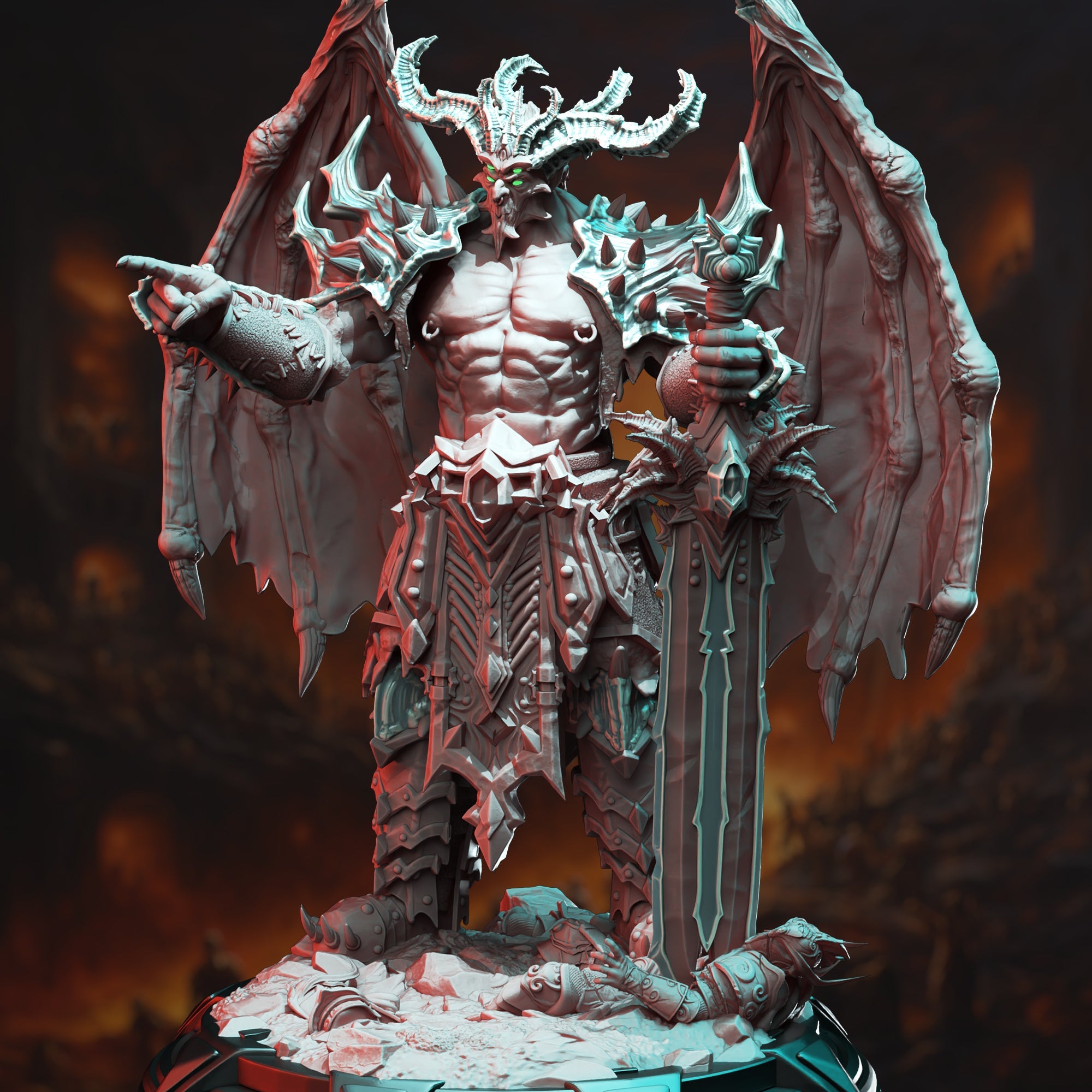 Demons, Devils, Denziens of the Lower Planes – Resin Reborne