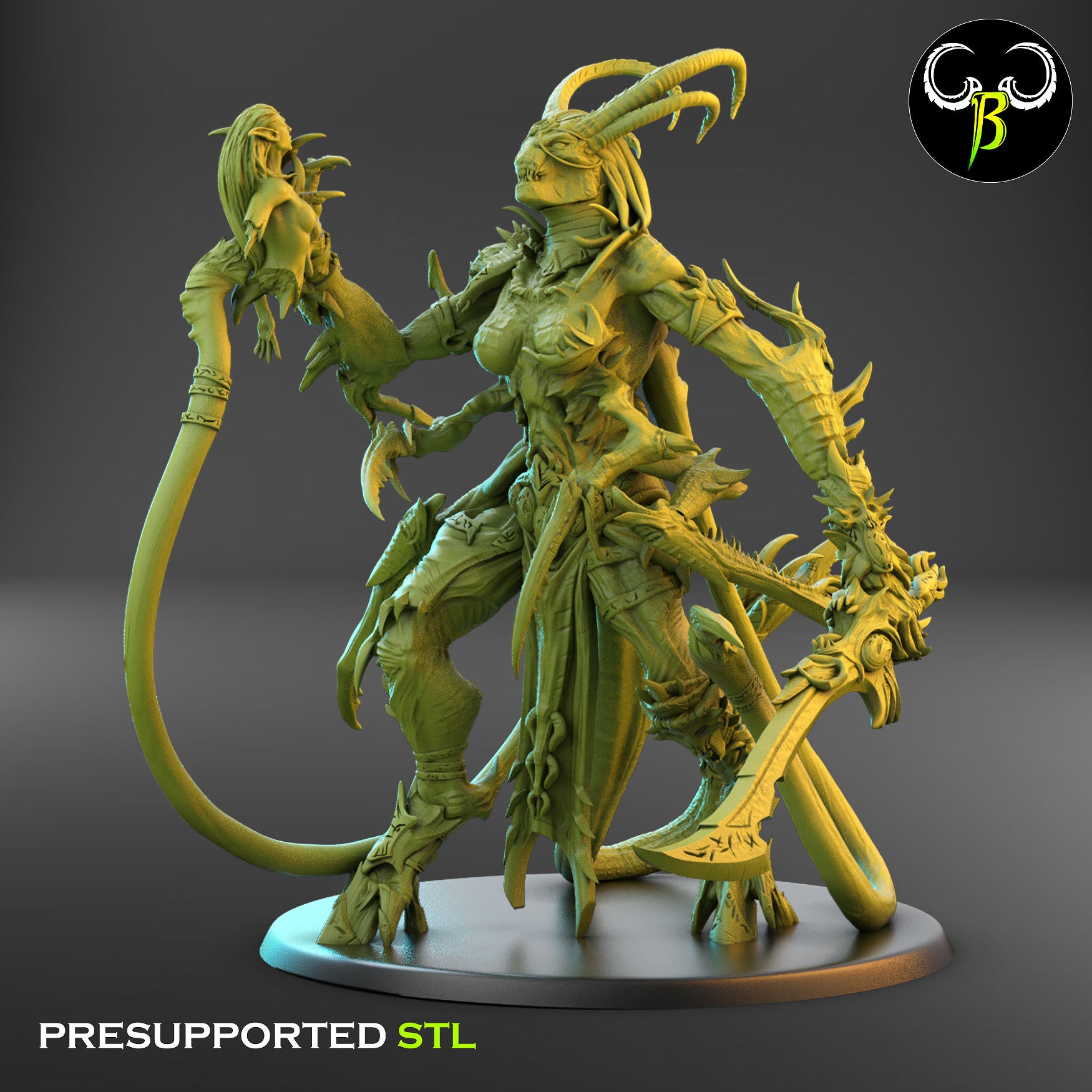 CB - Archtentator - Archdemon Lord - Female – Resin Reborne