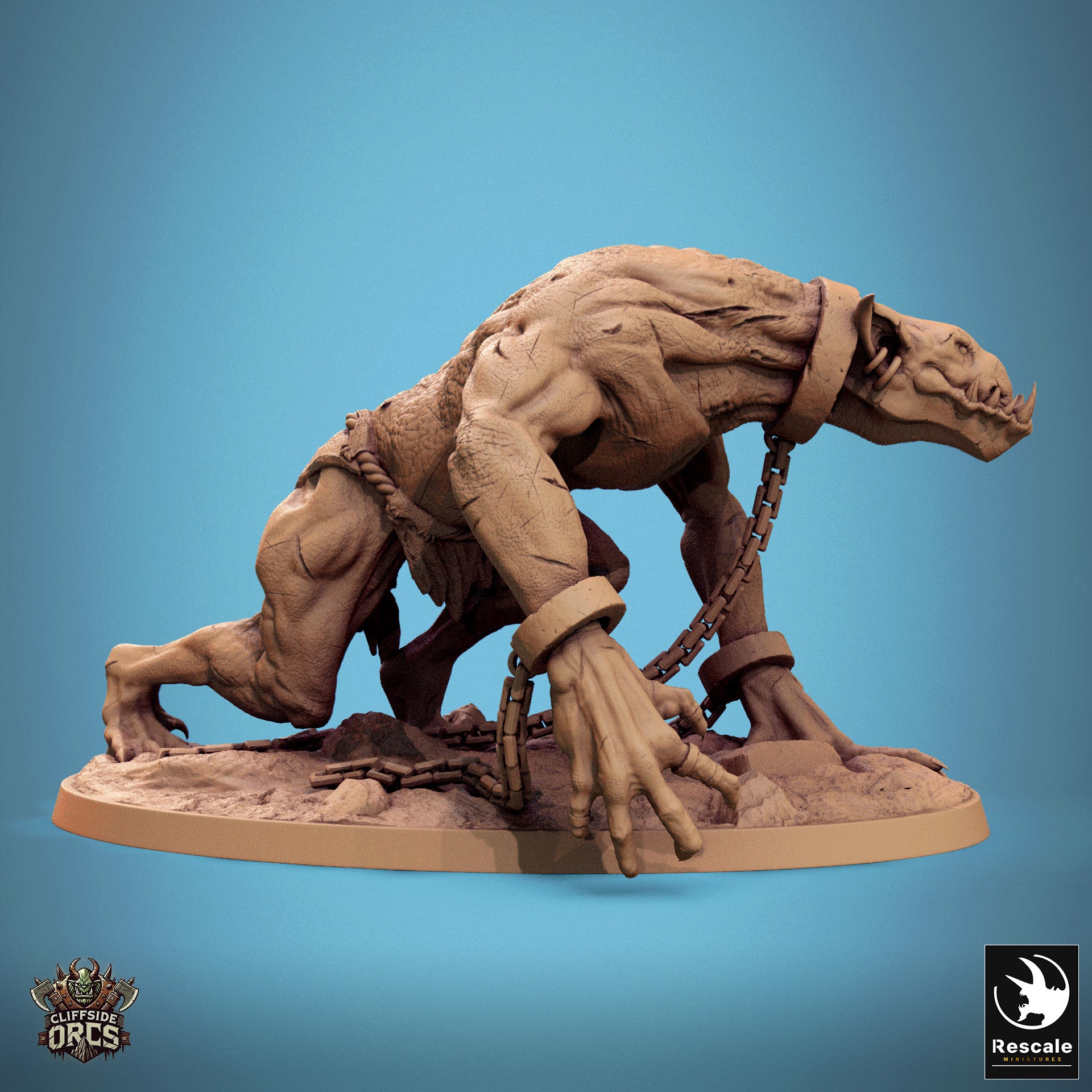 Chained Troll - Saddle – Resin Reborne