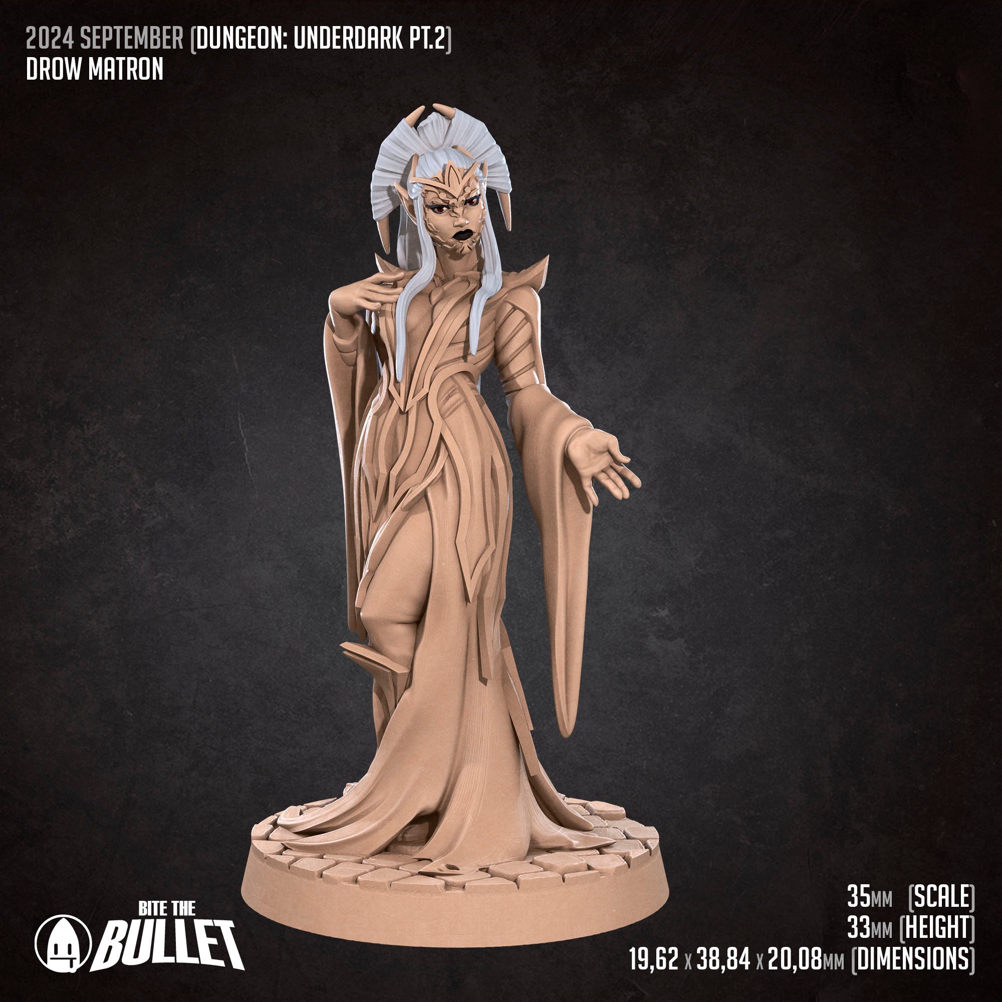 Drow Matron – Resin Reborne