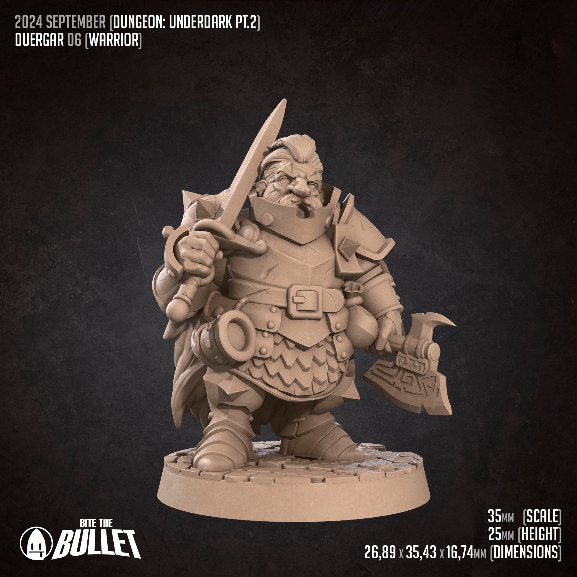 Duergar Fighter – Resin Reborne