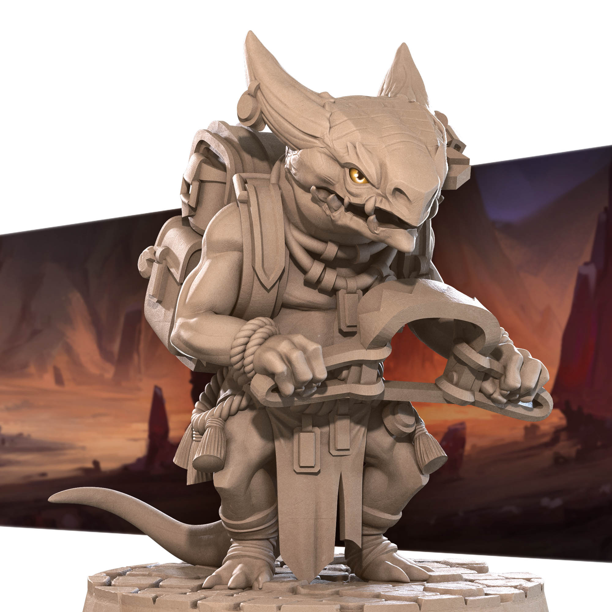 Trapper - Pathfinder Kobold – Resin Reborne