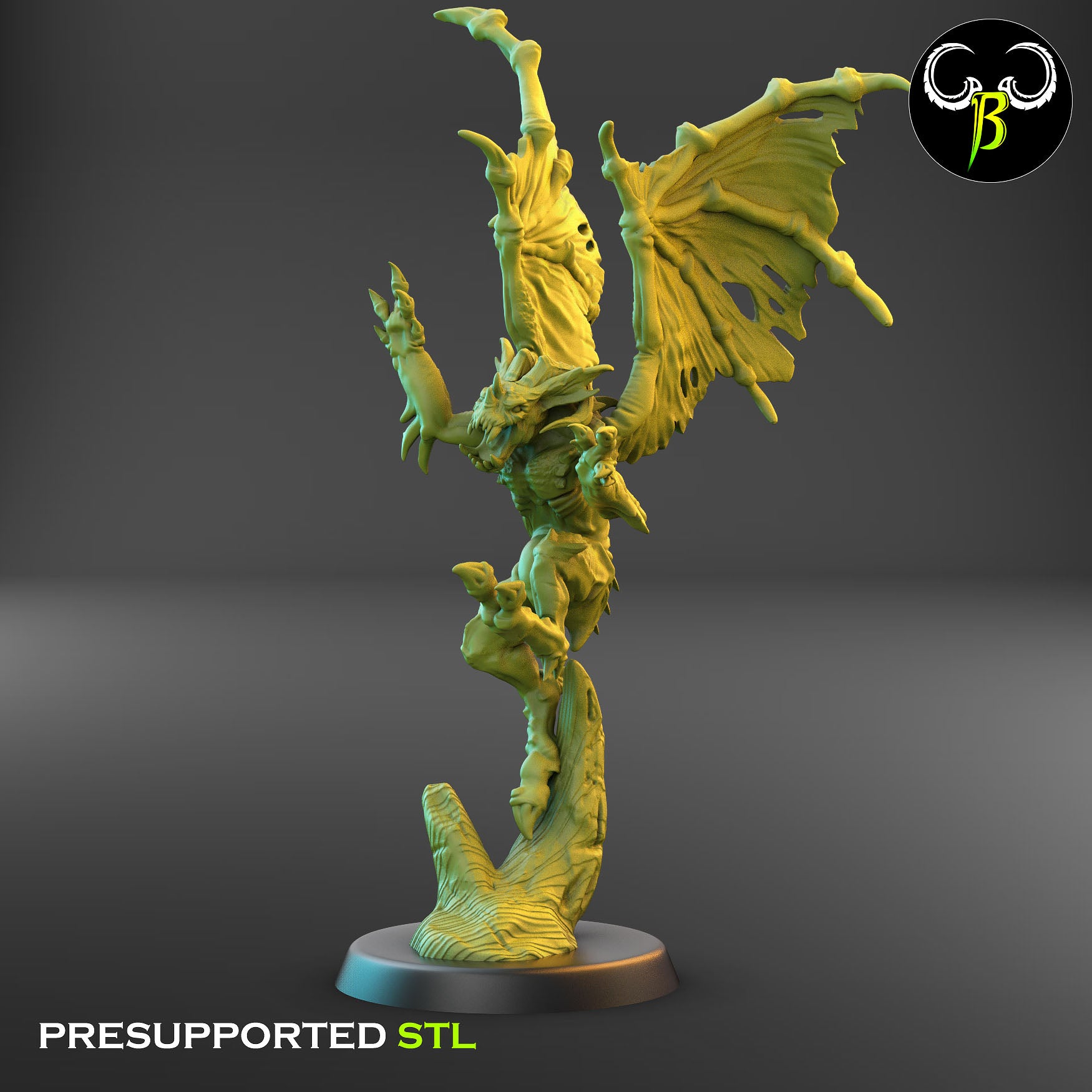 Winged Shadow Imp 3 – Resin Reborne