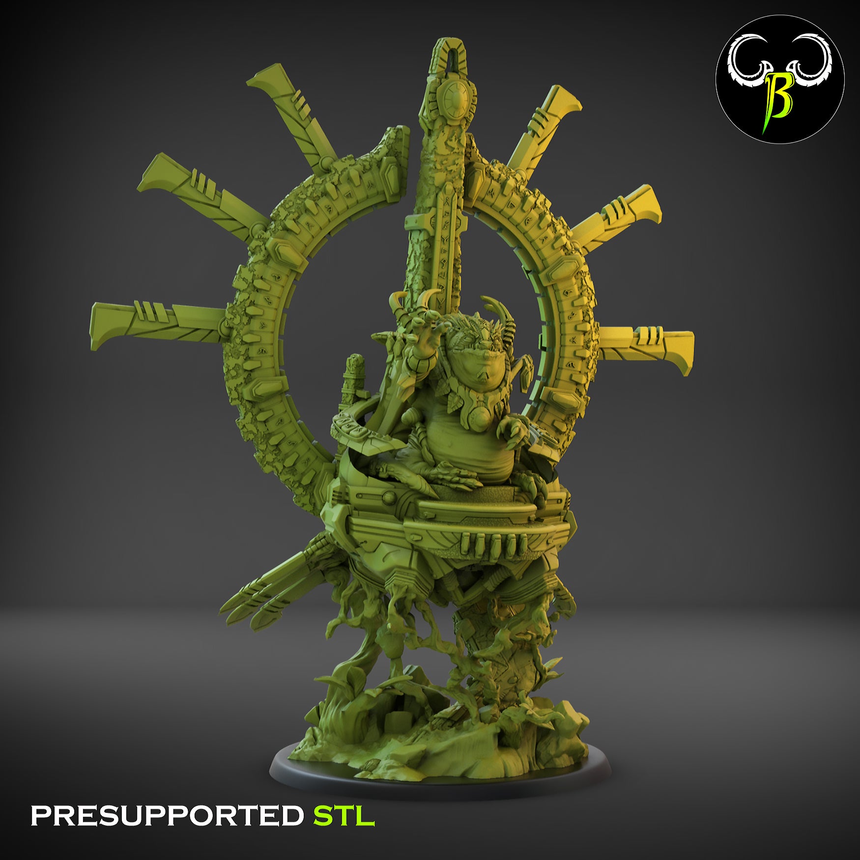 Infinity Seer - Star Scale Lord - No Soldiers – Resin Reborne