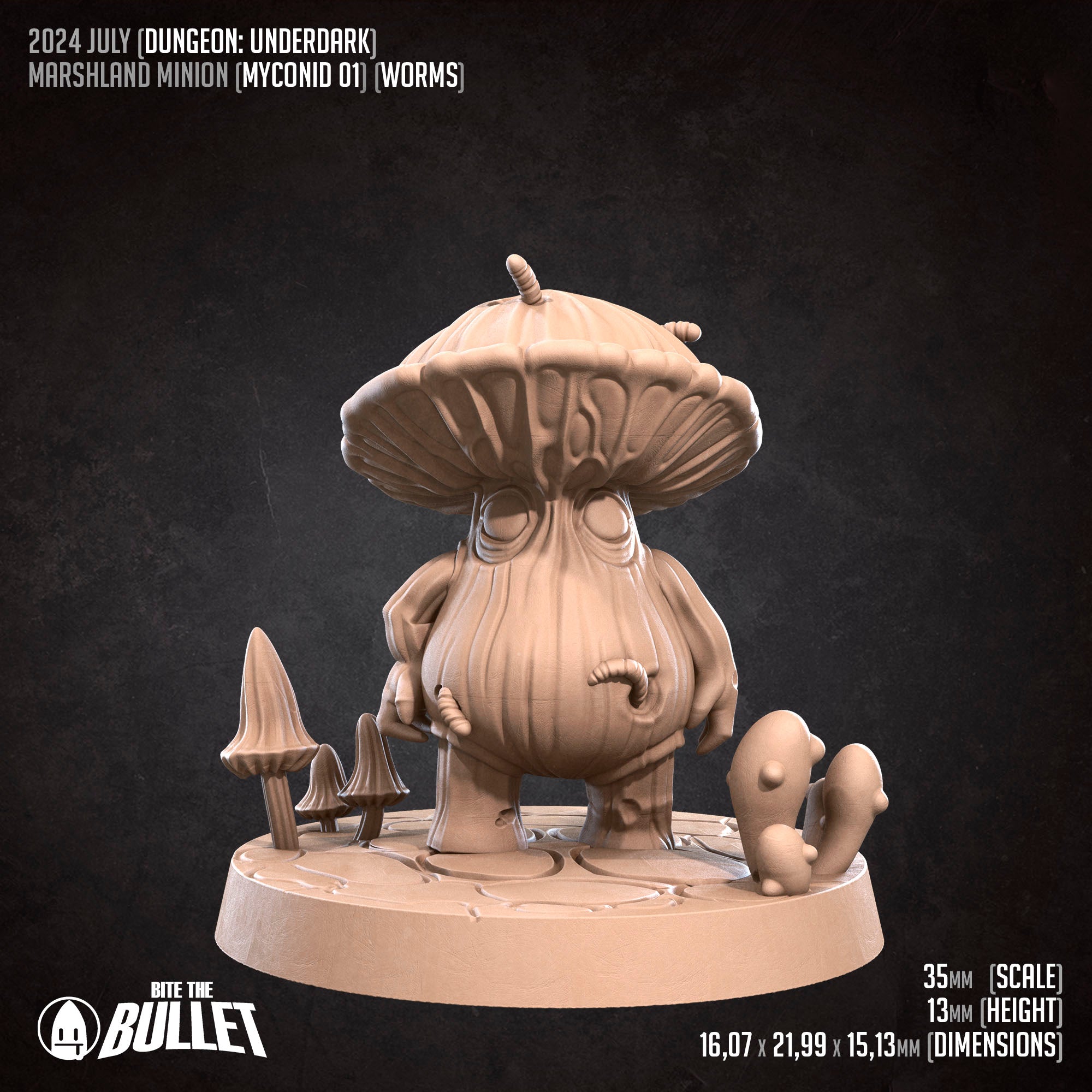 Myconid Wormy Boi – Resin Reborne