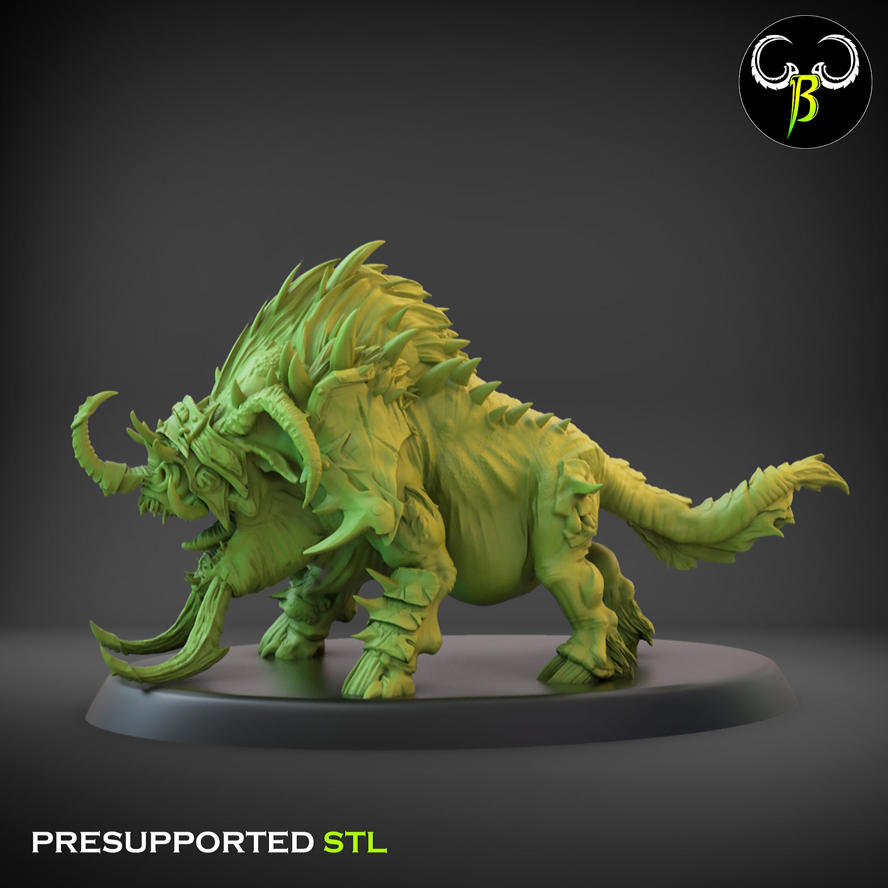Armored Demon Boar - 2 – Resin Reborne