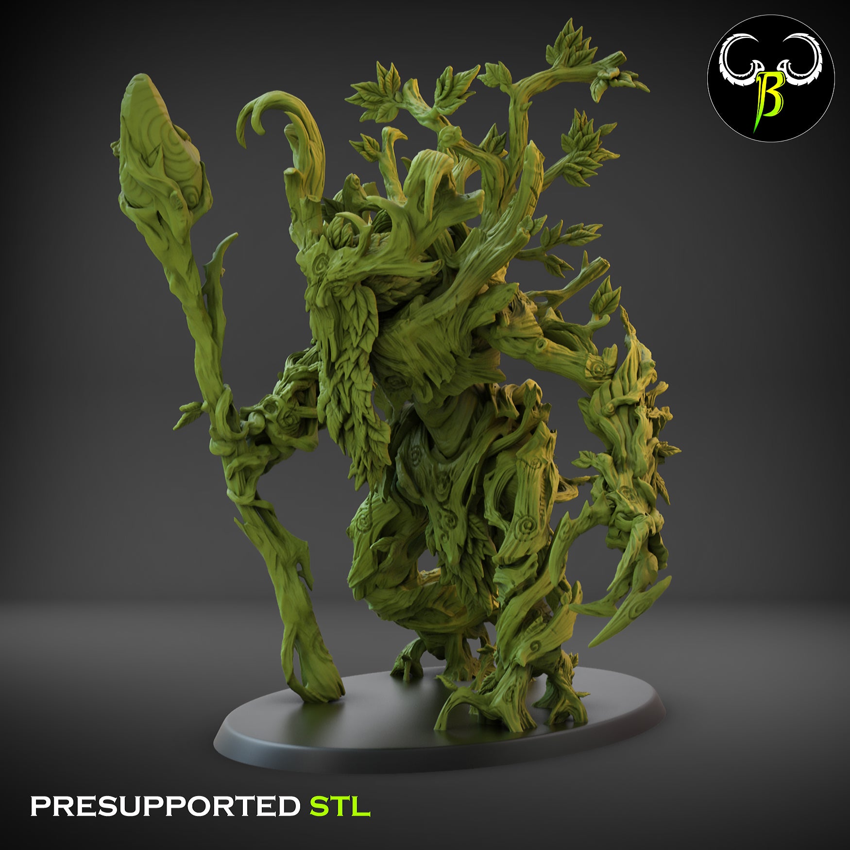 CB The Fey Wilds - Wild Lords - Ent Lord - Staff – Resin Reborne