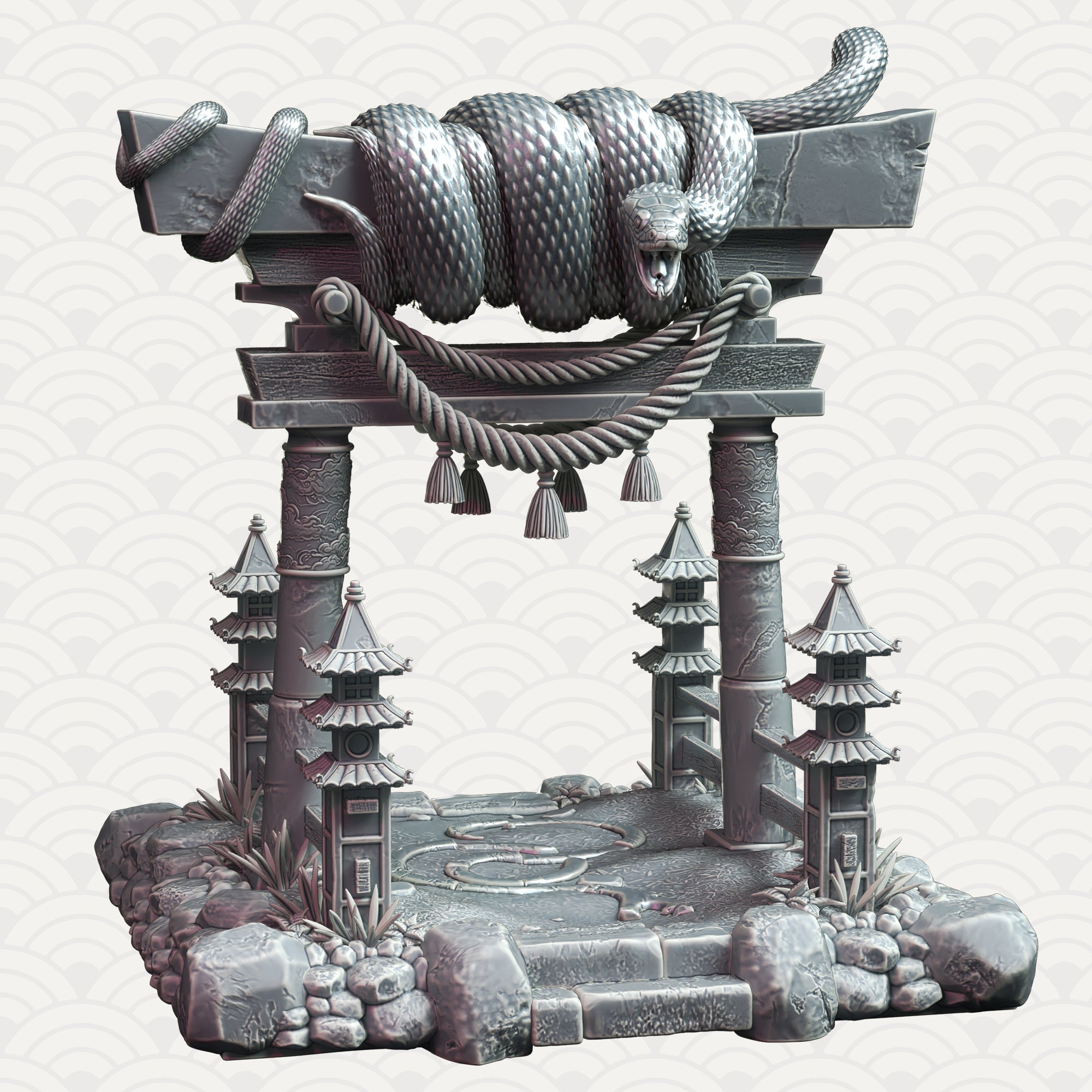 Asian eastern Tori Gate – Resin Reborne